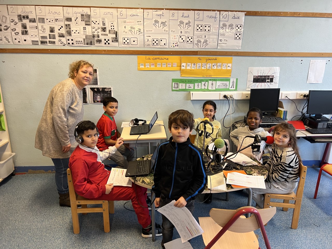 La classe des CE2A - La Fontaine